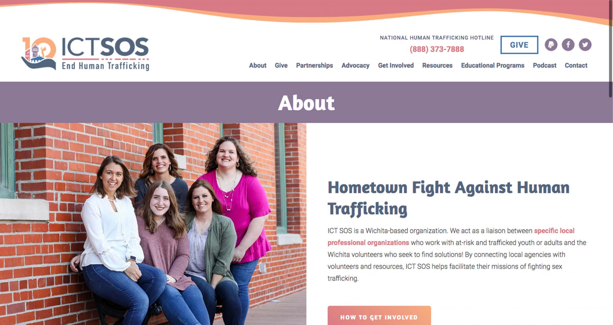 ICT SOS | Rebranding | Web Design | Baseline Creative